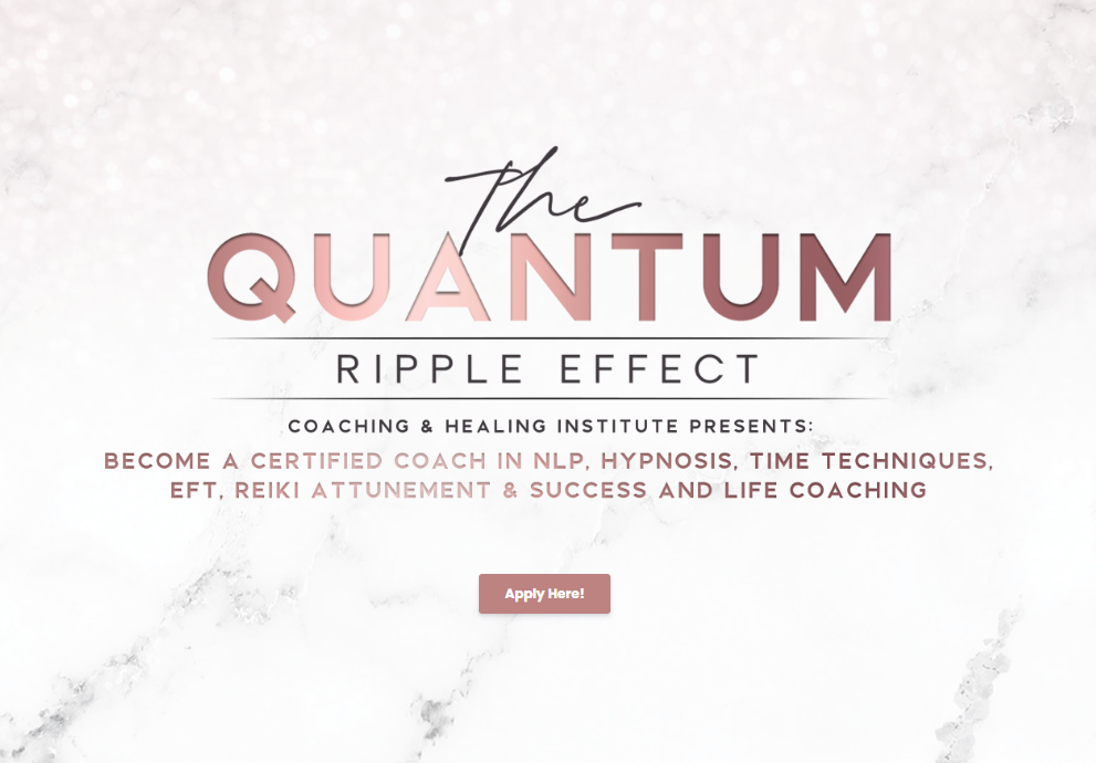 The Quantum Ripple Effect (QRE)